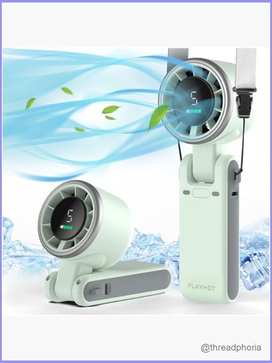 Other | Portable Handheld Turbo Fan 5speed Usbc Rechargeable Foldable ...